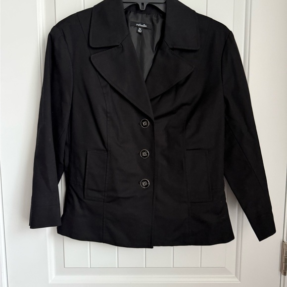 Rafaella | Jackets & Coats | Rafaella Black Womens Blazer | Poshmark